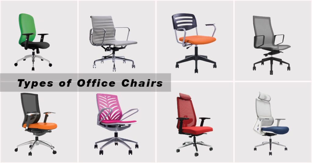 Types of Office Chairs: Varieties of Office Seating Options